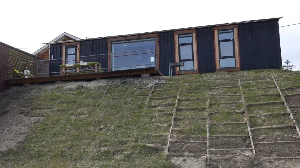 Shipping Containers House with Panoramic Windows