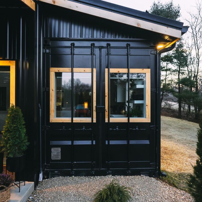 Unique and Creative Shipping Container House - Living in a Container