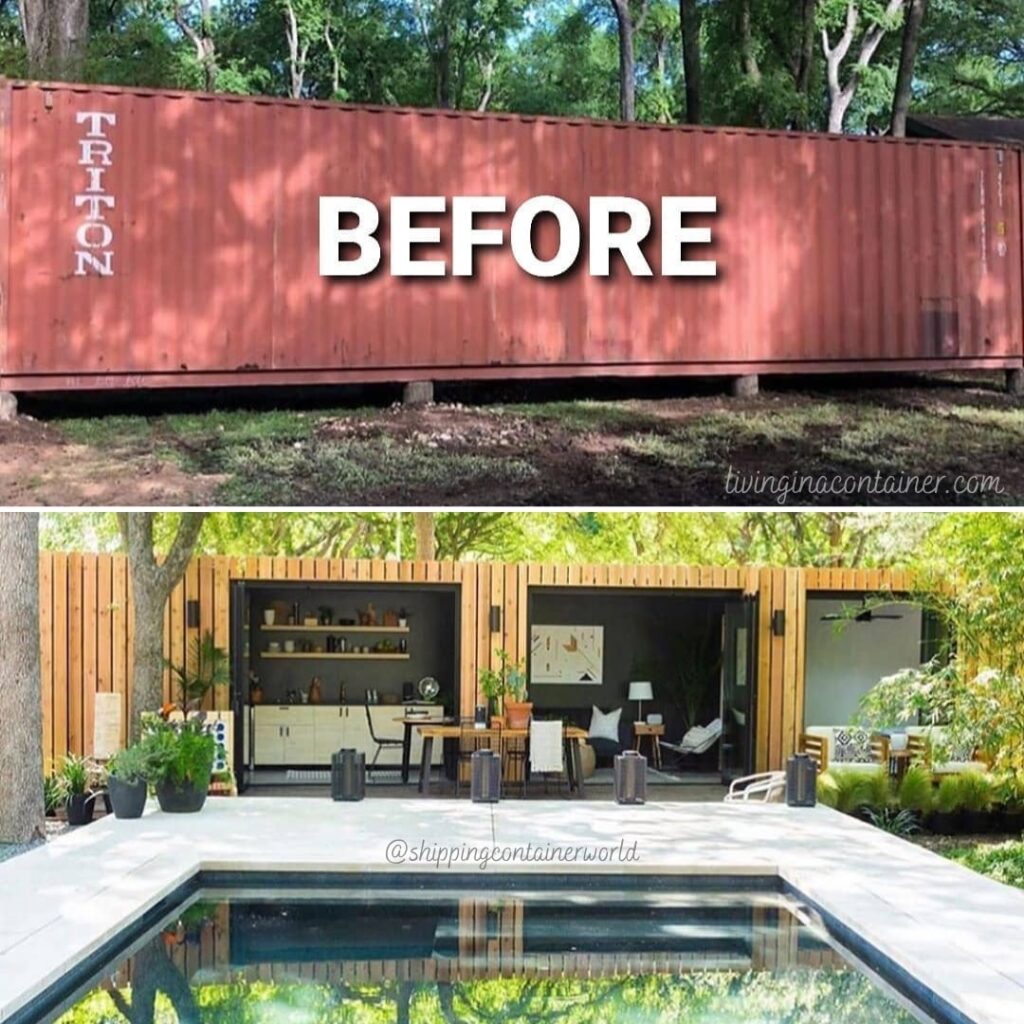 A Shipping Container To A Dream Resort - Living in a Container