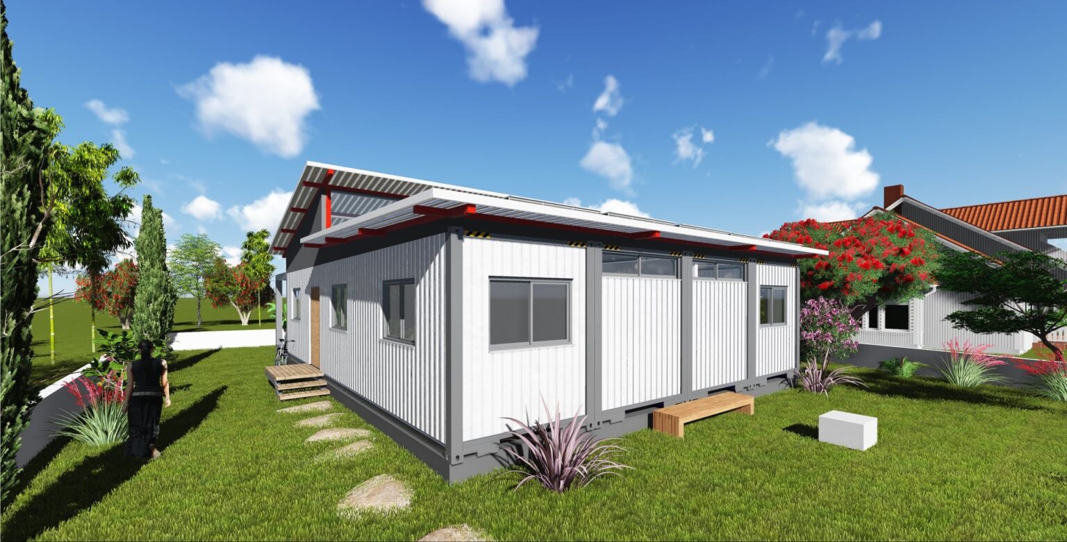Container House Suitable for the Needs of a Modern Family