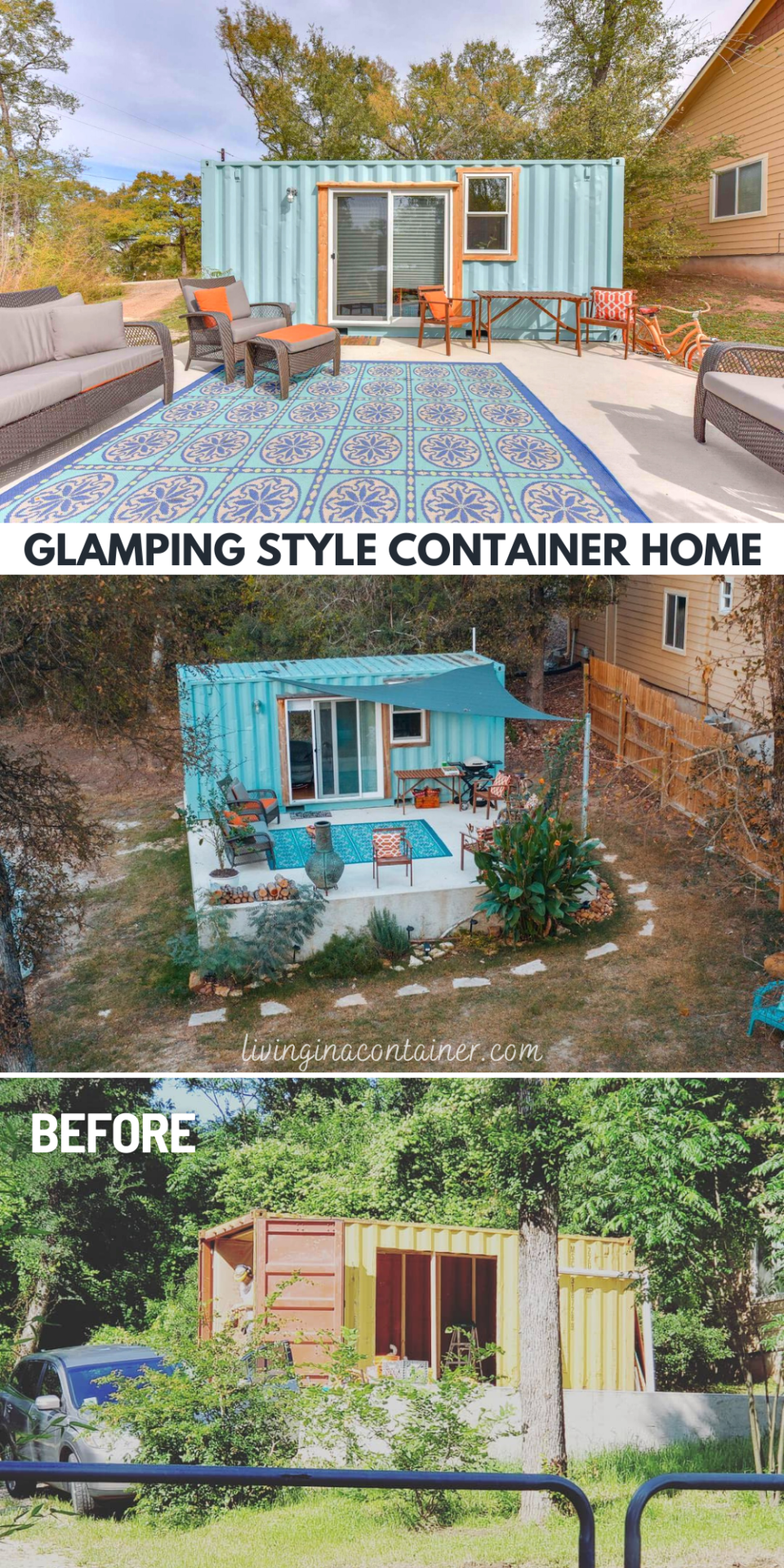 Glamping Style Cozy Container Home