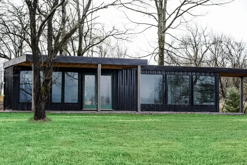 Breathtaking Shipping Container Transformation- Living in a Container