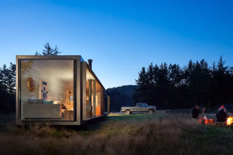 A Unique Living Space made with Shipping Container in Salt Spring, Canada