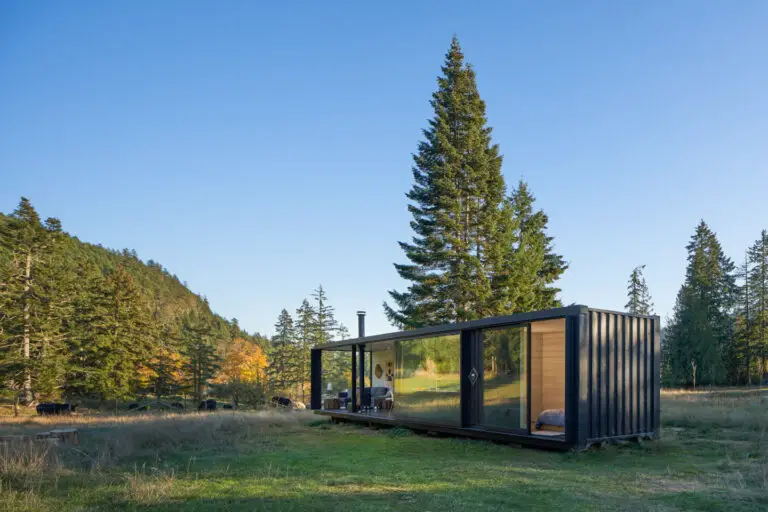 A Unique Living Space made with Shipping Container in Salt Spring, Canada