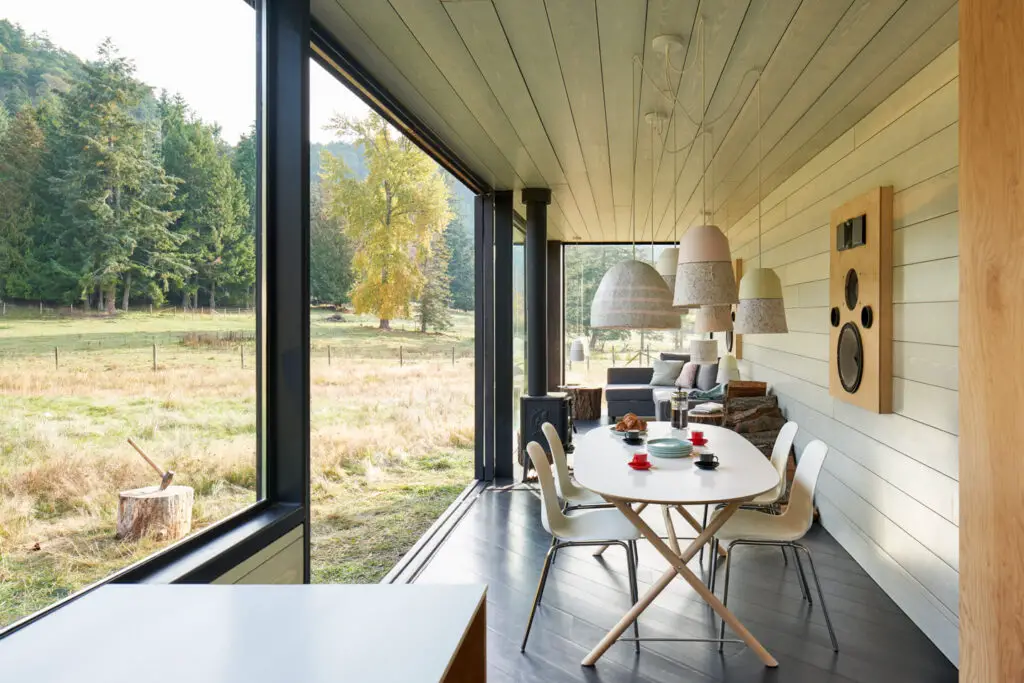 A Unique Living Space made with Shipping Container in Salt Spring, Canada