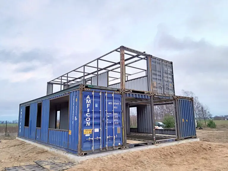 An Eco-Friendly Living Option made with Shipping Containers in Poland