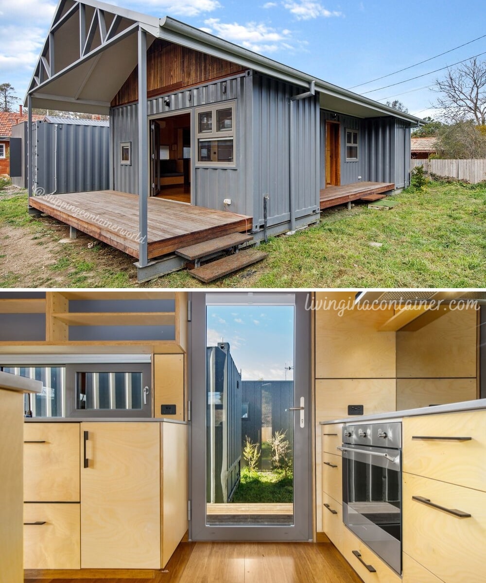 Another Shipping Container House by Stack Space - Living in a Container