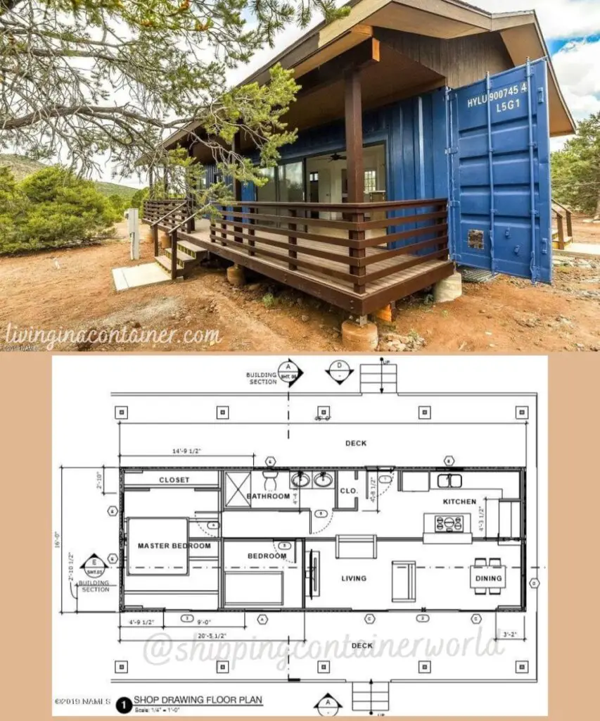 Shipping Container House Plans & Making a Home With It - Living in a ...