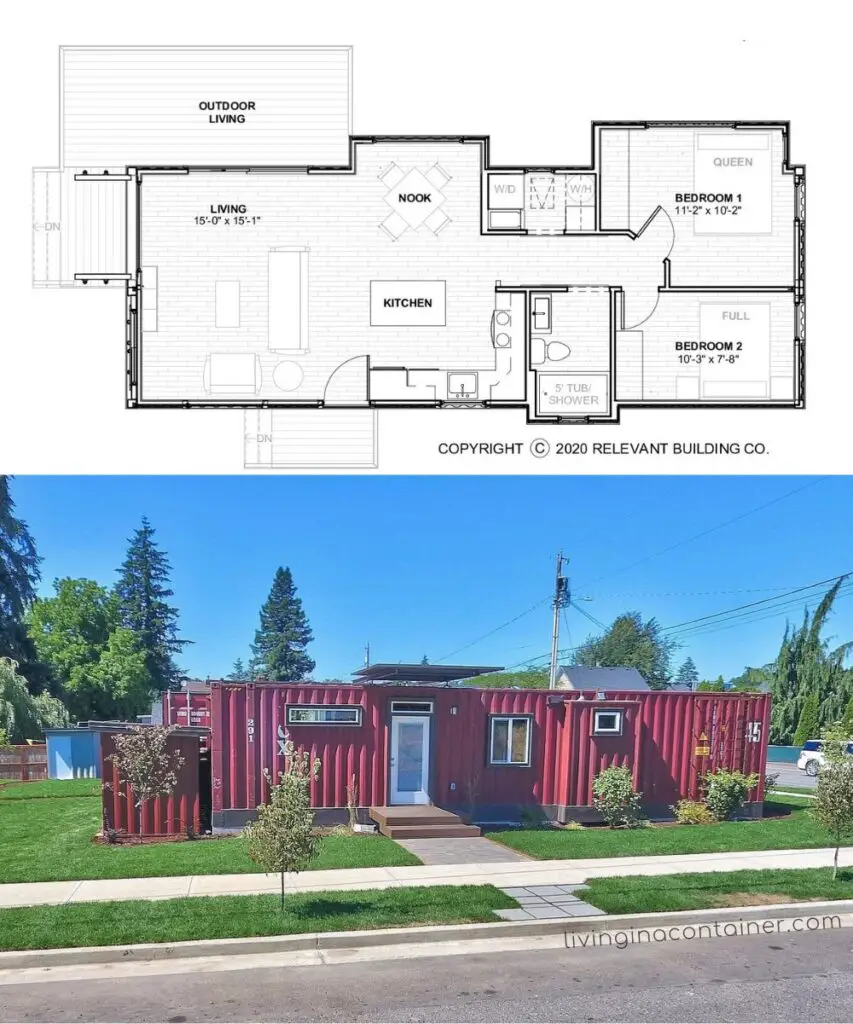 Shipping Container House Plans & Making a Home With It - Living in a ...