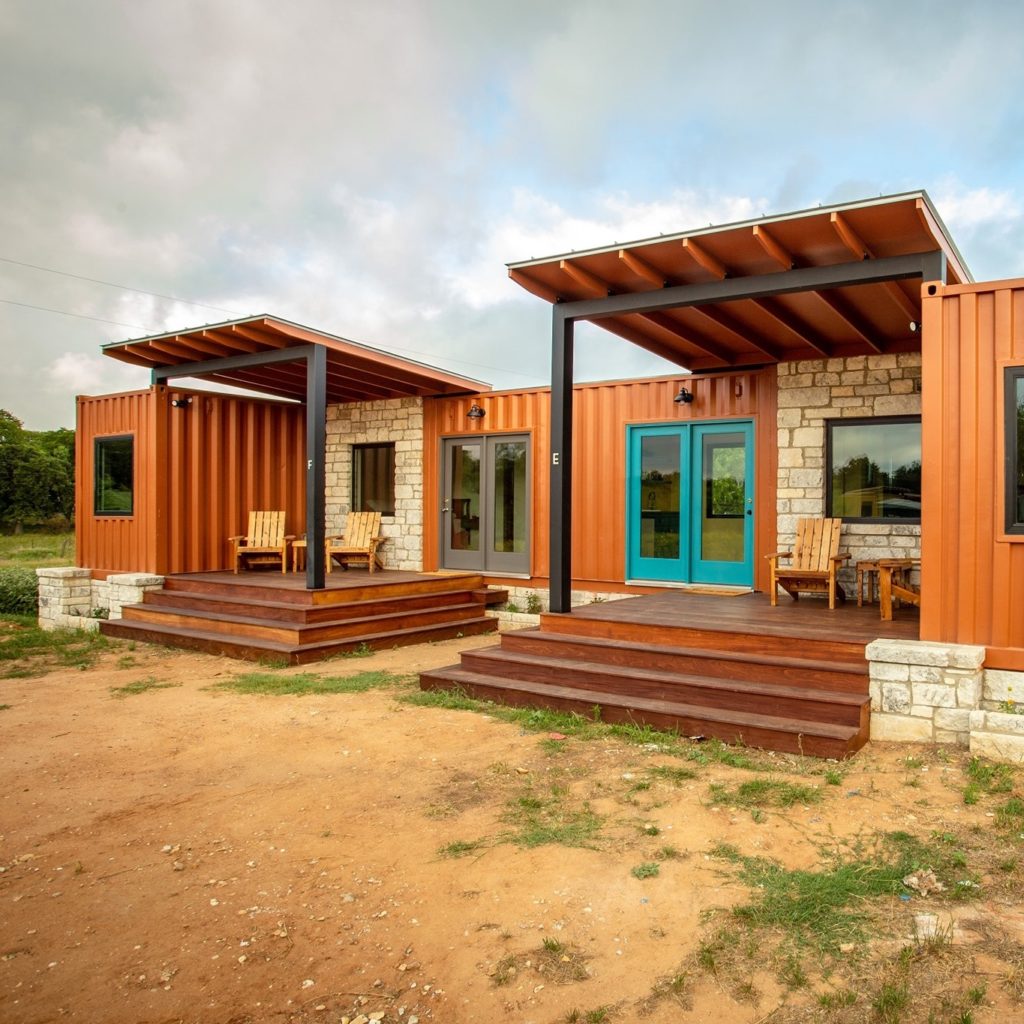 Holiday Complex Built with Containers in Texas