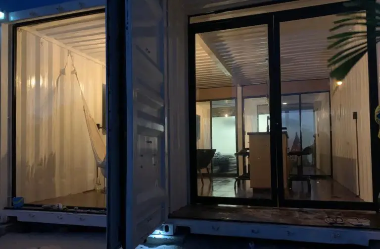 Container Home on a Beach