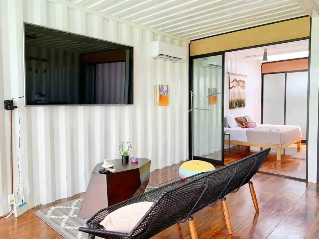 Container Home on a Beach