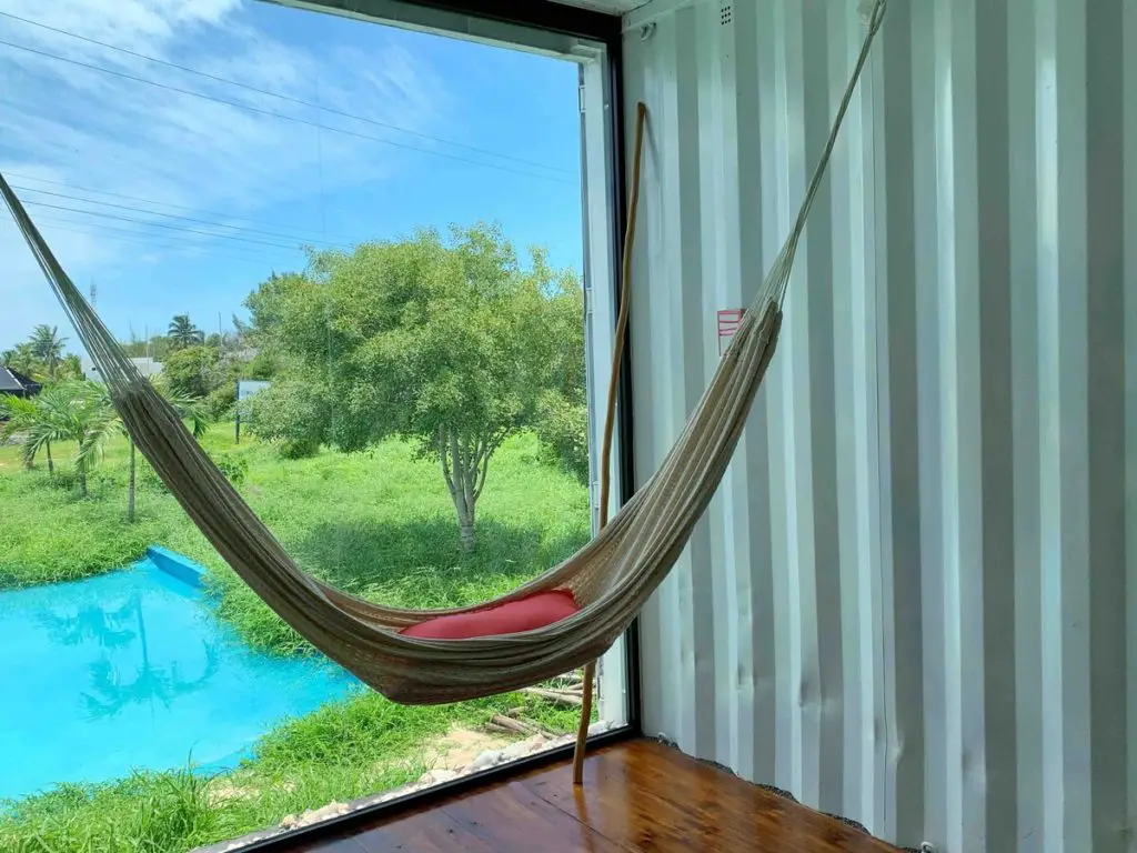Container Home on a Beach