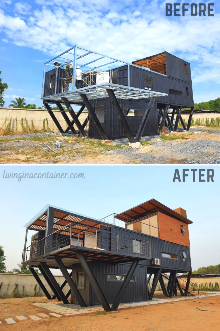 A Breathtaking Shipping Container Transformation in Nature - Living in ...