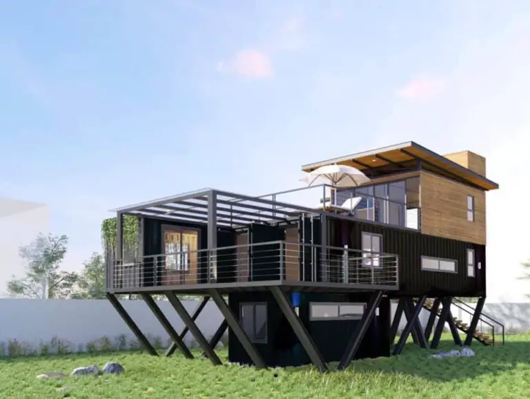 He Used Shipping Containers to Create a Custom Habitat