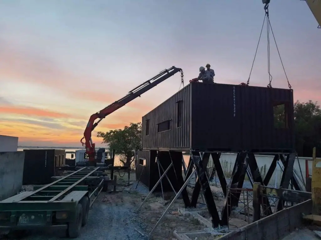 He Used Shipping Containers to Create a Custom Habitat