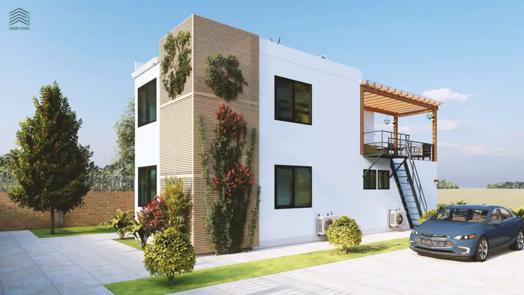 Shipping Container Apartment Design