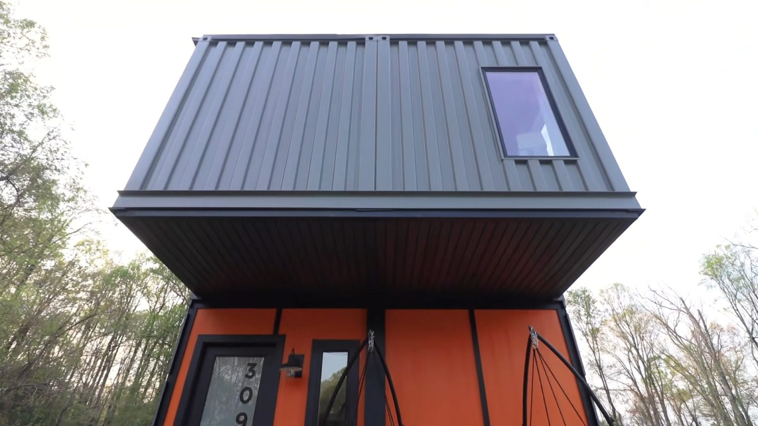 Ultra Modern Home made of 4 Containers