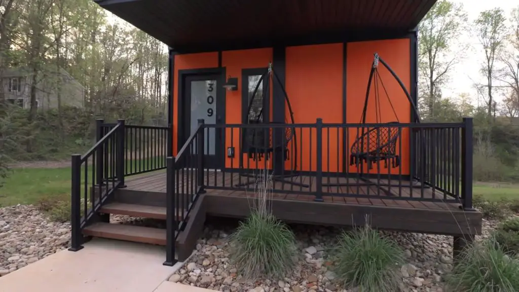 Ultra Modern Home made of 4 Containers