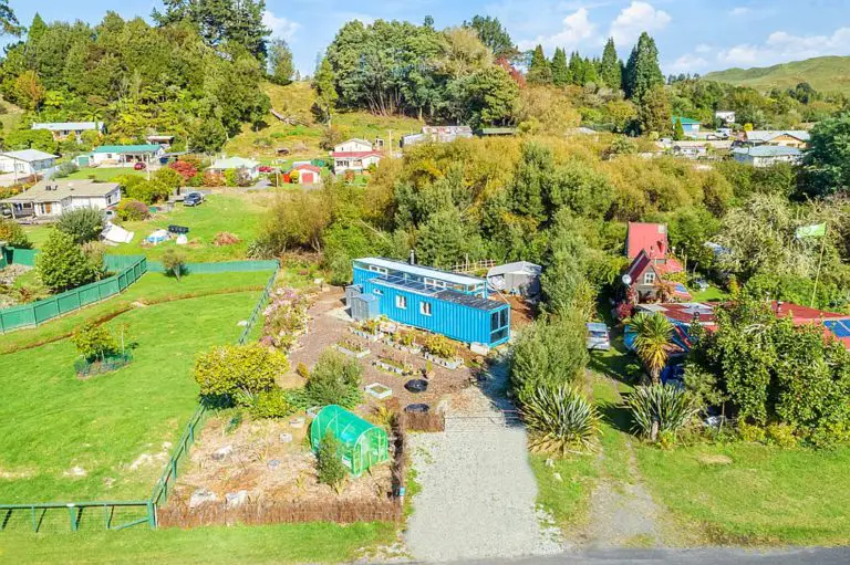 $220,000 Blue Container Home in New Zealand