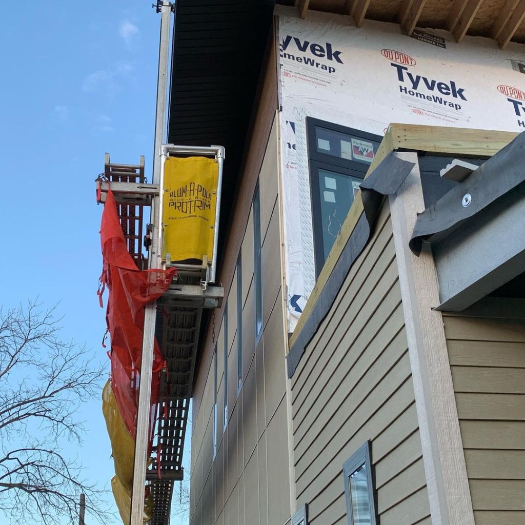Duplex Container House in Lincoln