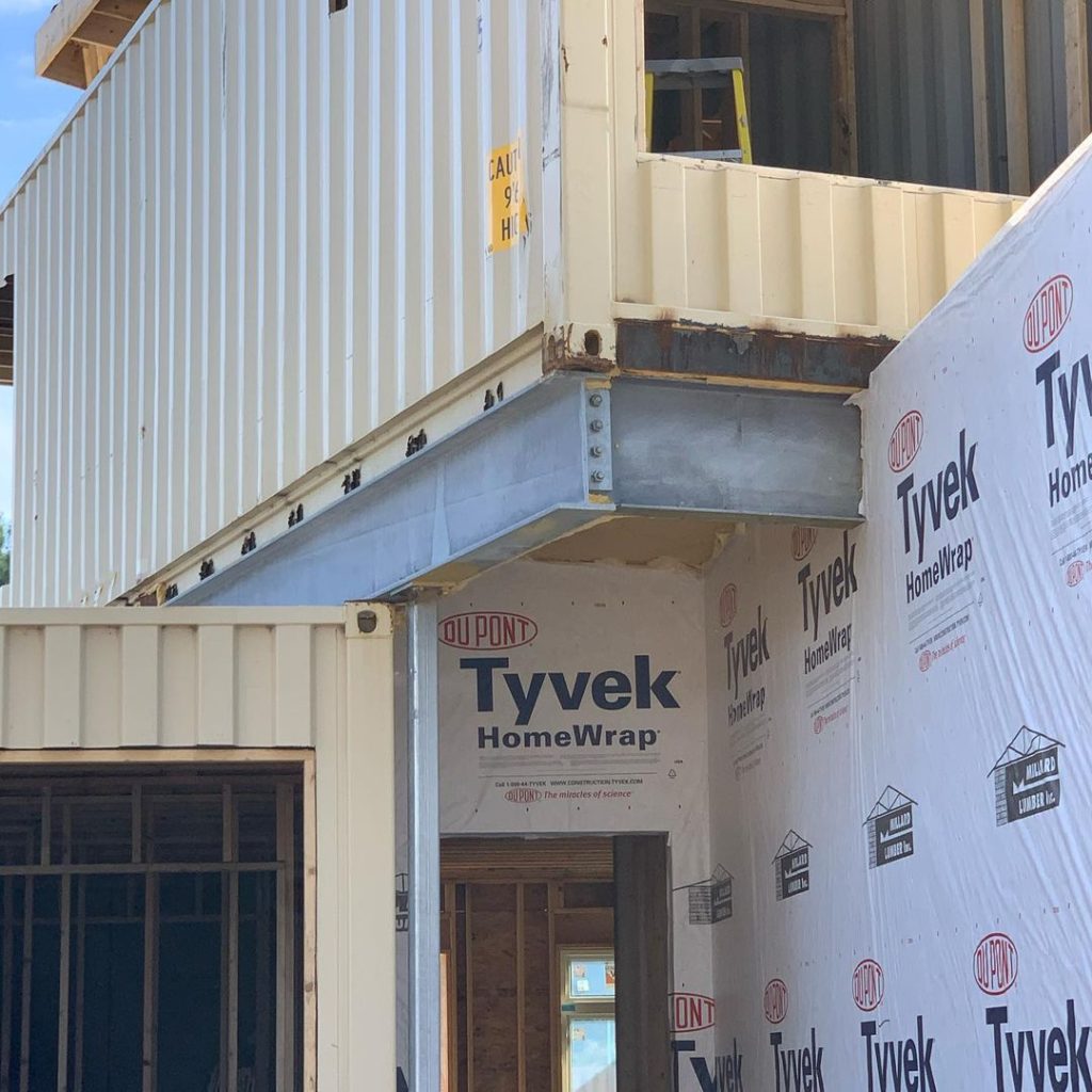 Duplex Container House in Lincoln - Living in a Container