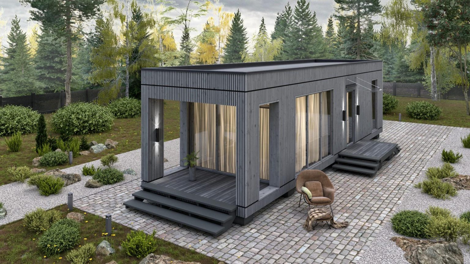 Custom Made Shipping Container House Design