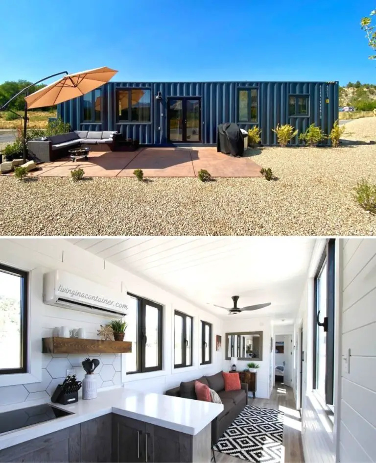 Farm House made of Steel Shipping Containers