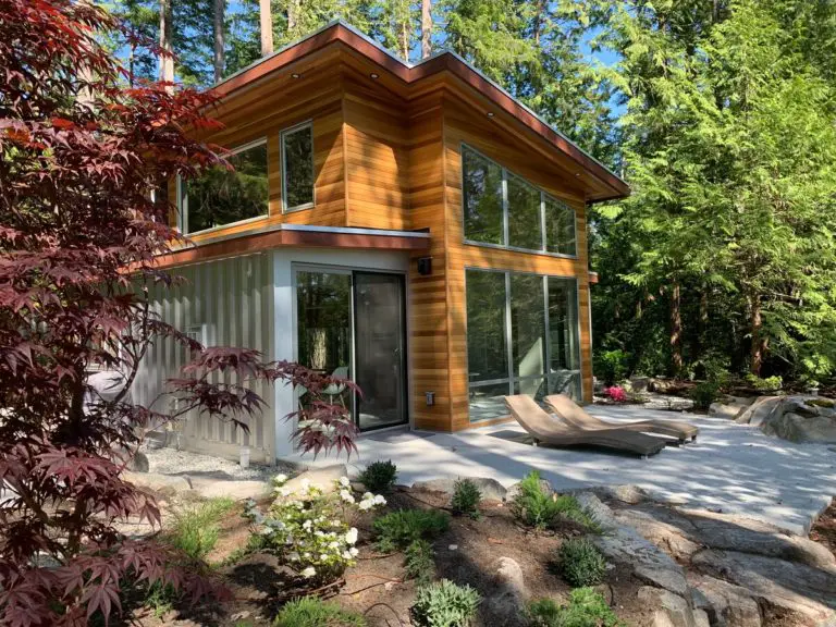 Shipping Container House with Ocean Views