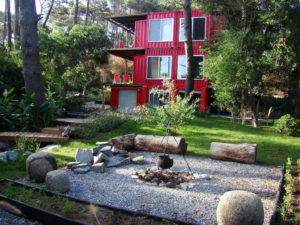 Apartments made of Shipping Containers