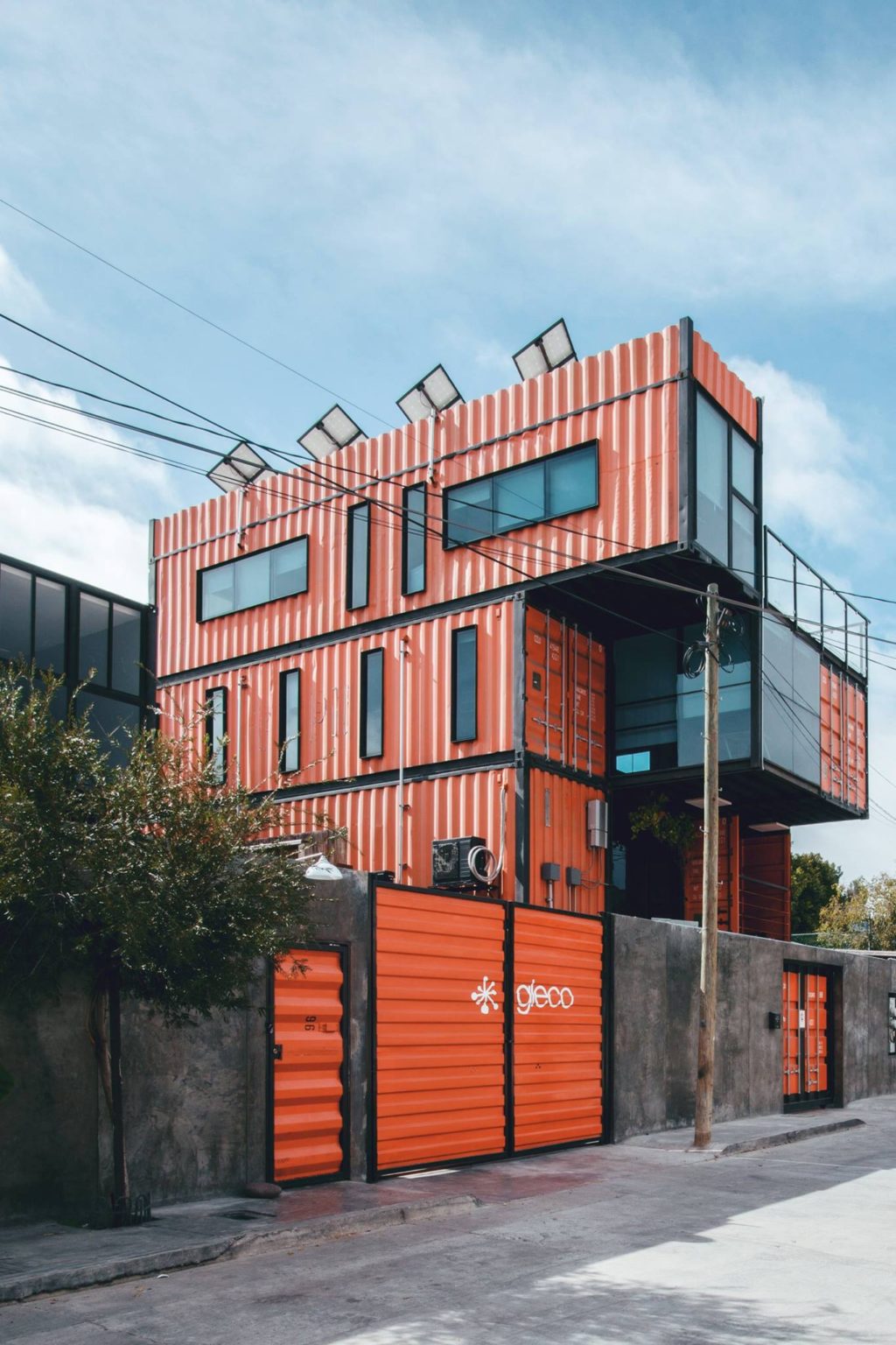 300 m2 Shipping Container Office Conversion