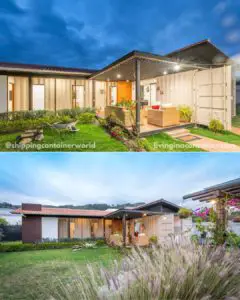 Amazing L Shaped Container Home