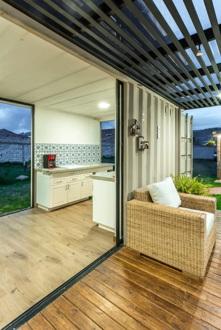 Amazing L Shaped Container Home