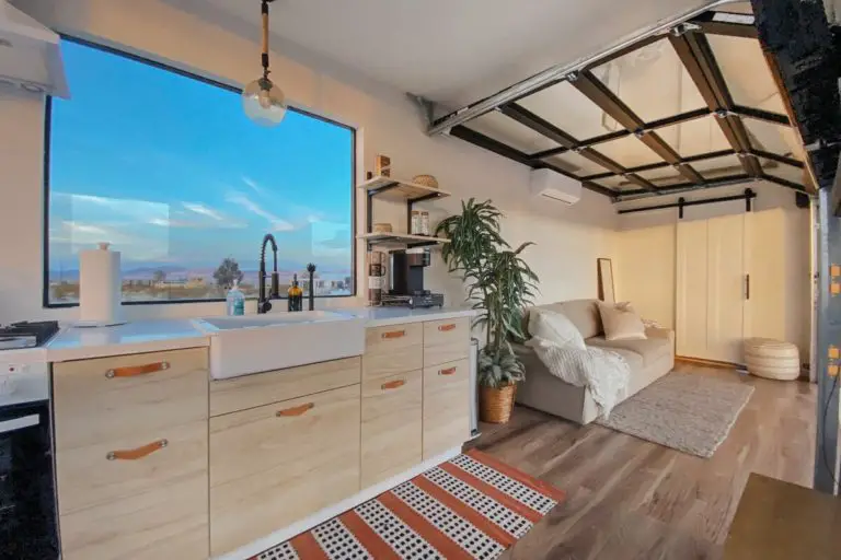 Container Home in Desert of California