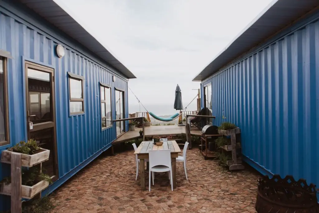 Container House in Unique Location