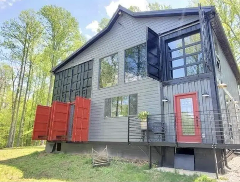 Shipping Container Home in Indiana