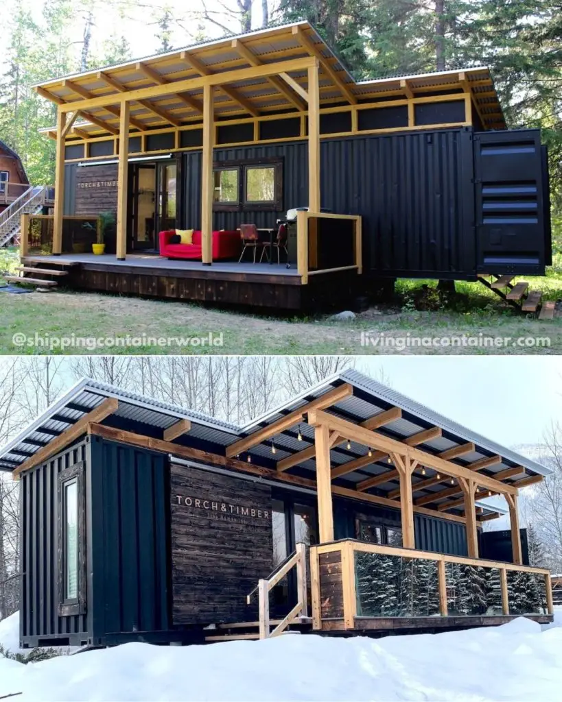 Compact Detached Homes Built from Shipping Containers - USA - Living in ...
