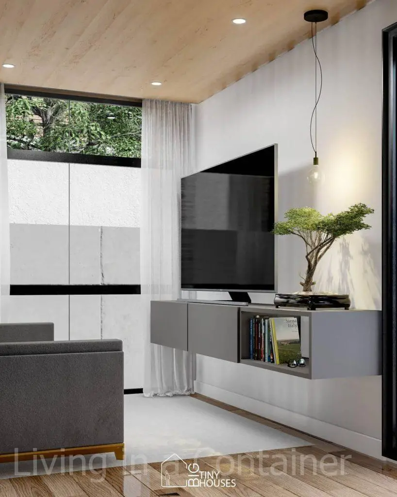 2 x 40ft Shipping Container House Design