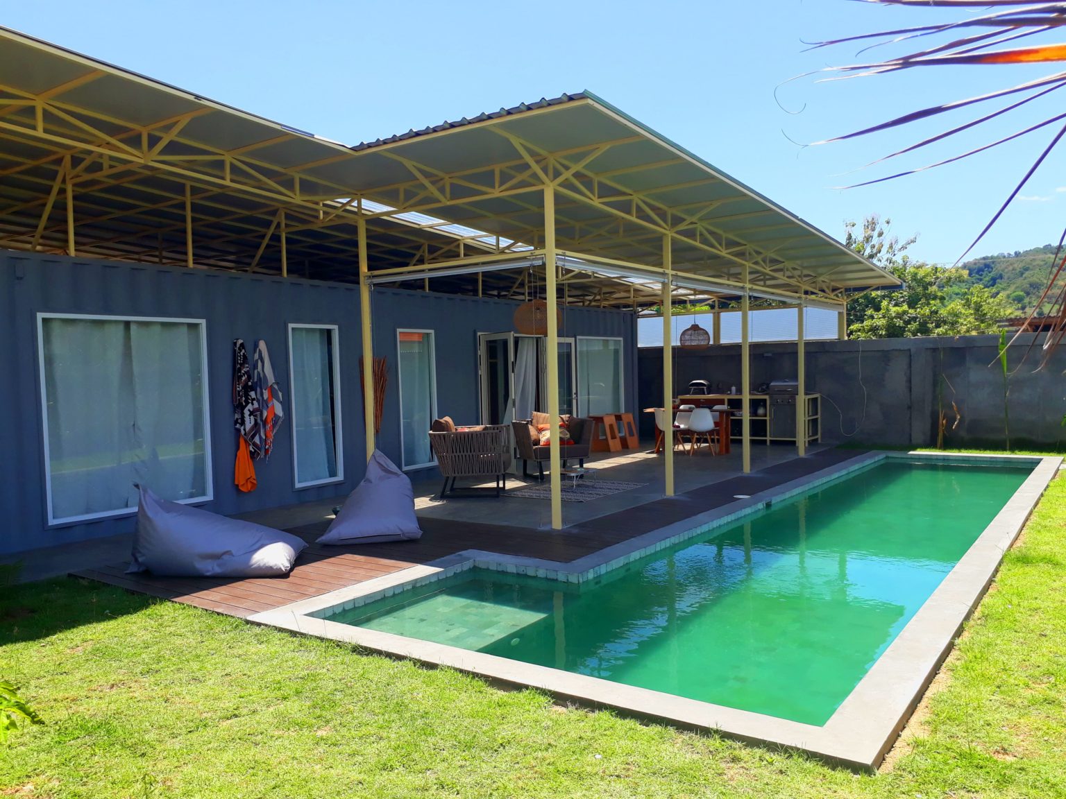 Pool Side Paradise Container Home - USA - Living in a Container