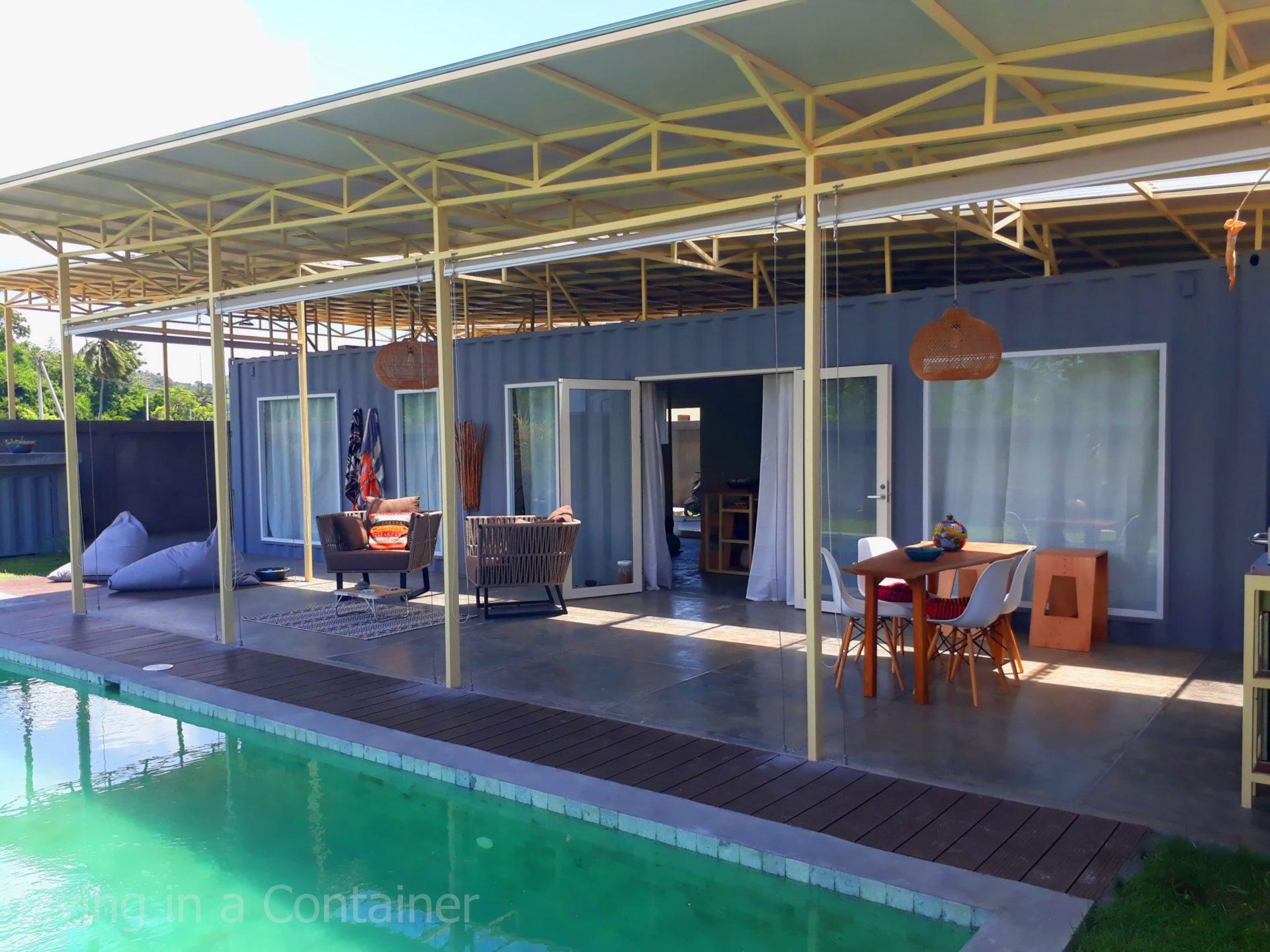 A Modest Container House on the Island | Living in a Container