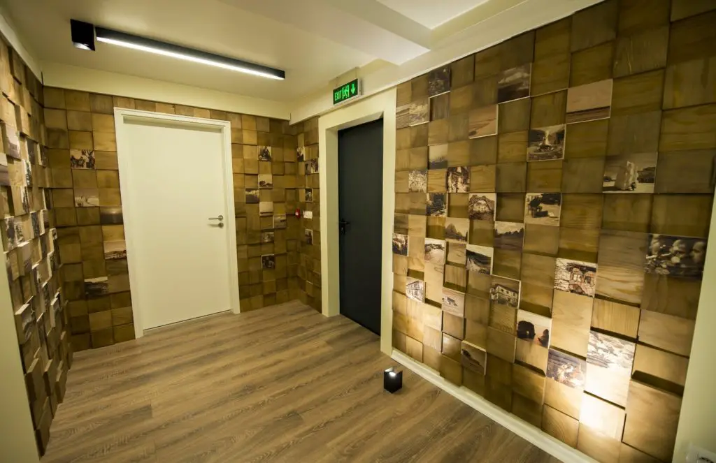 Conversion of Containers into Embassy Building