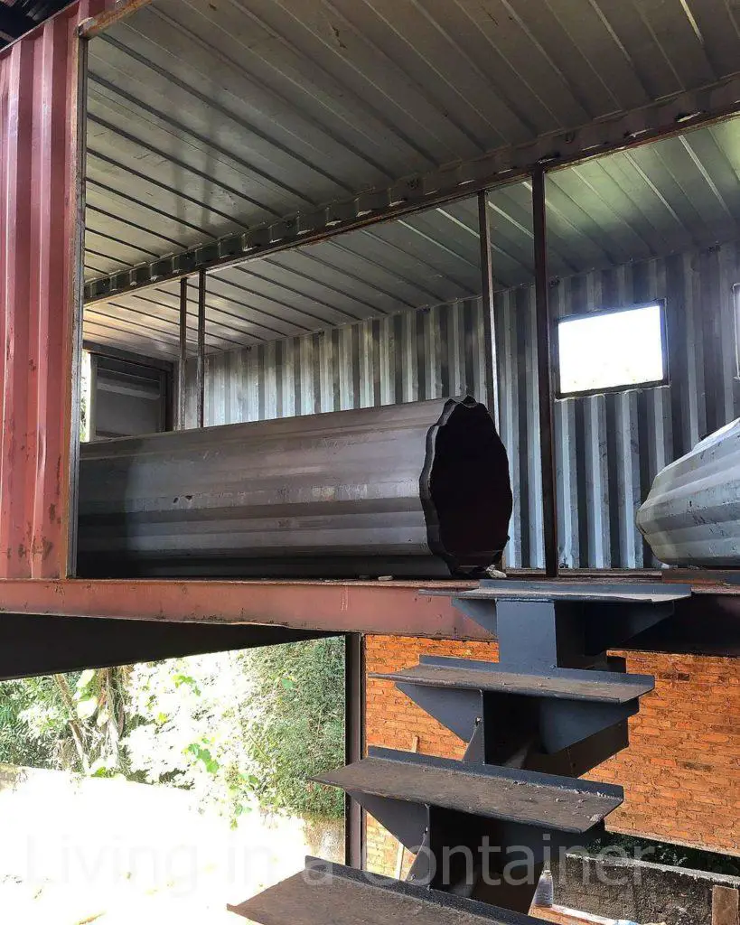 Loft Container Home in Sao Paulo | Living in a Container