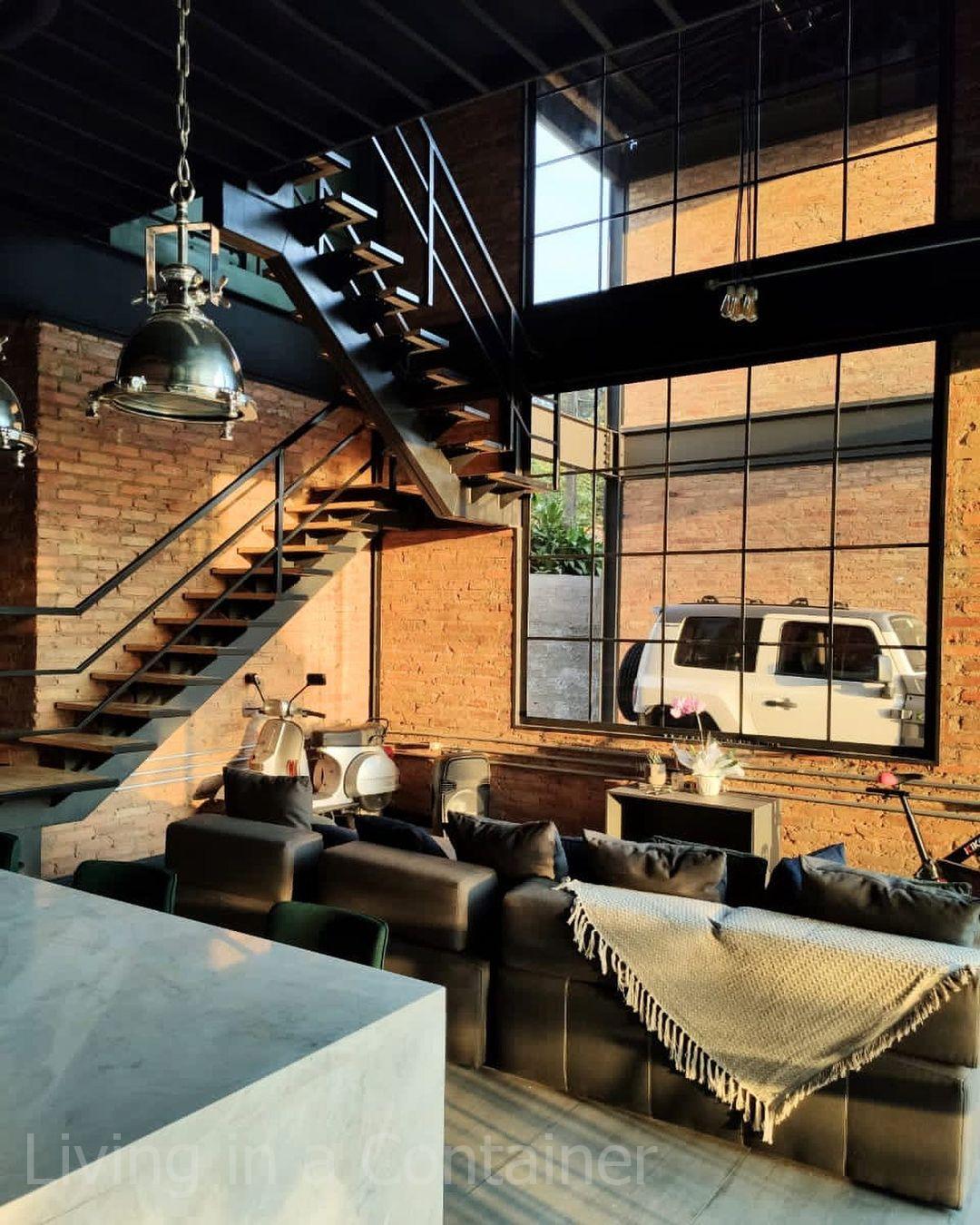 Loft Container Home in Sao Paulo | Living in a Container