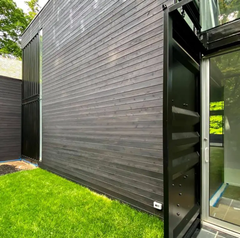 Shipping Container Home in Center of Trees