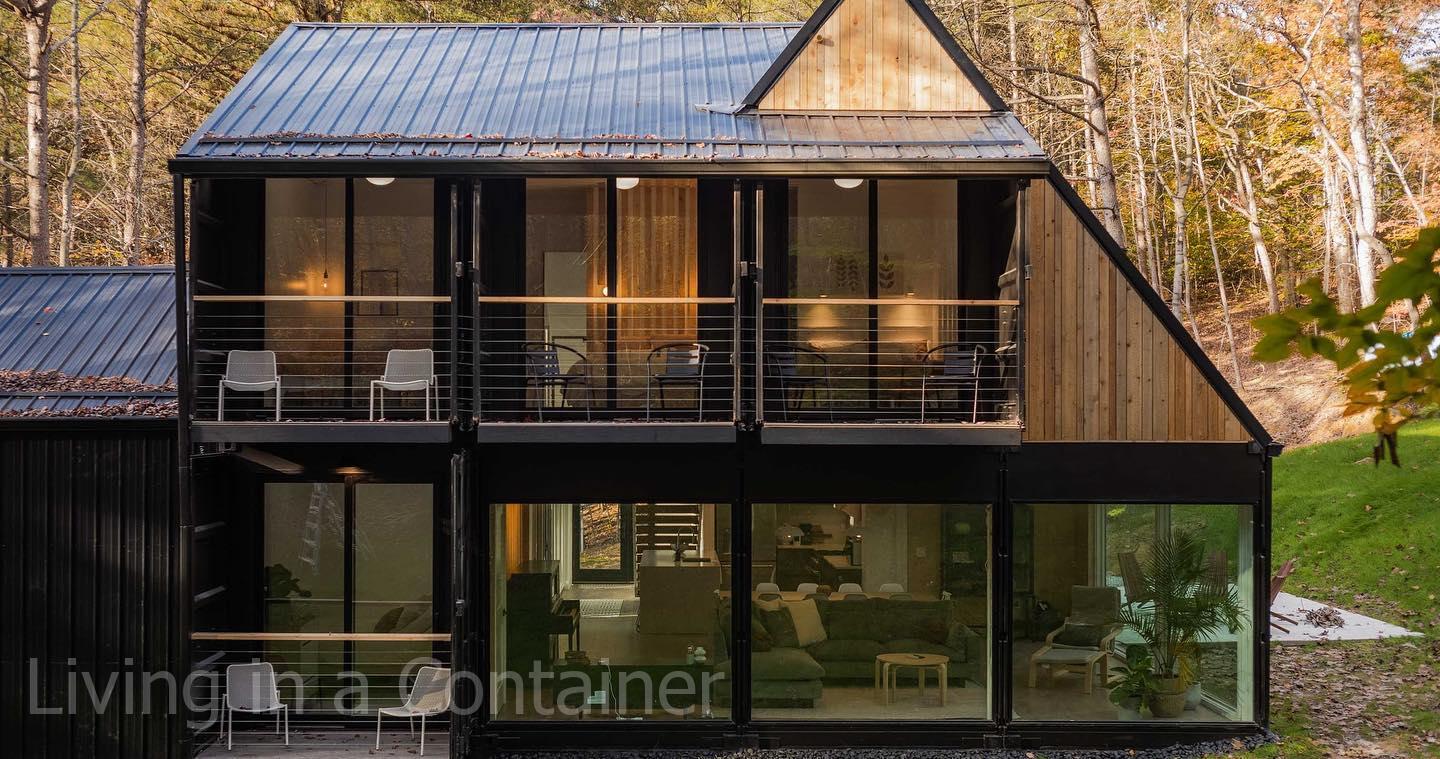 The Hygge Box Hop Luxury-Equipped Container House | Living in a Container