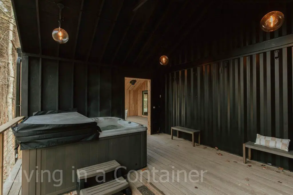 The Hygge Box Hop Luxury-Equipped Container House | Living in a Container
