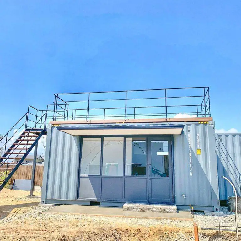 2 x 20ft Container Office Design | Living in a Container