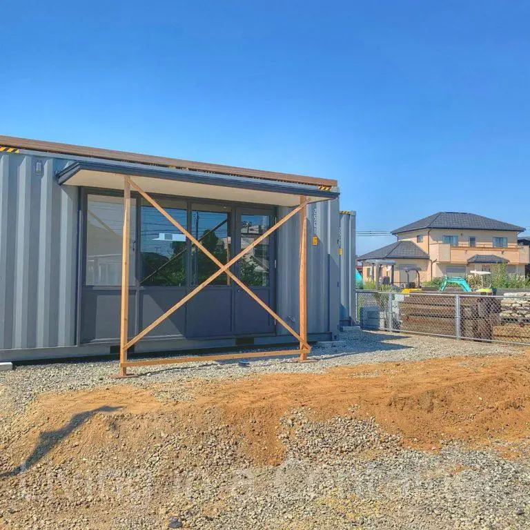 2 x 20ft Container Office Design | Living in a Container