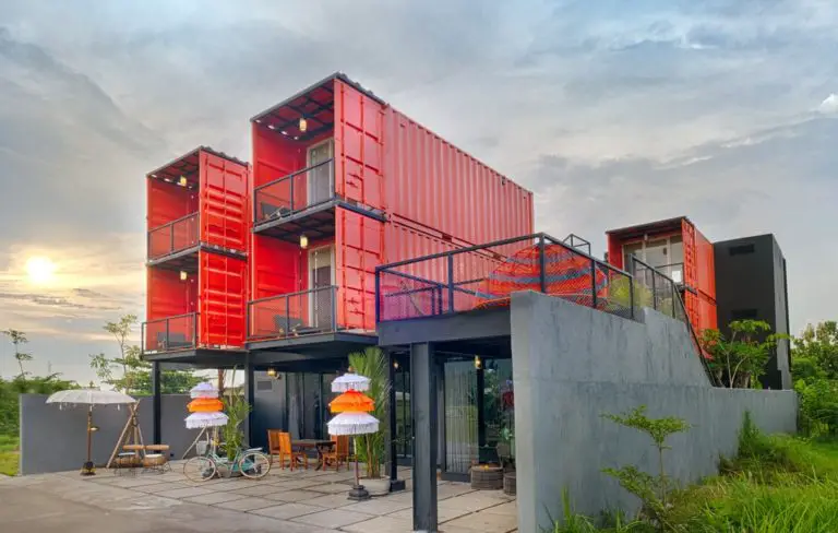 Container Guest House in Bali
