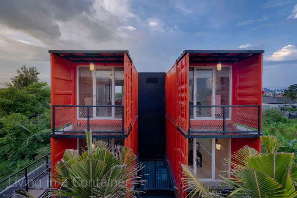 Container Guest House in Bali | Living in a Container
